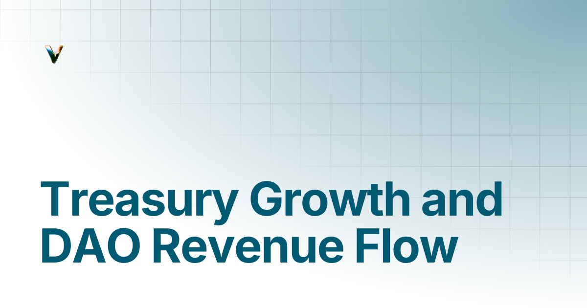 Treasury Growth and DAO Revenue Flow | VeilOn Docs